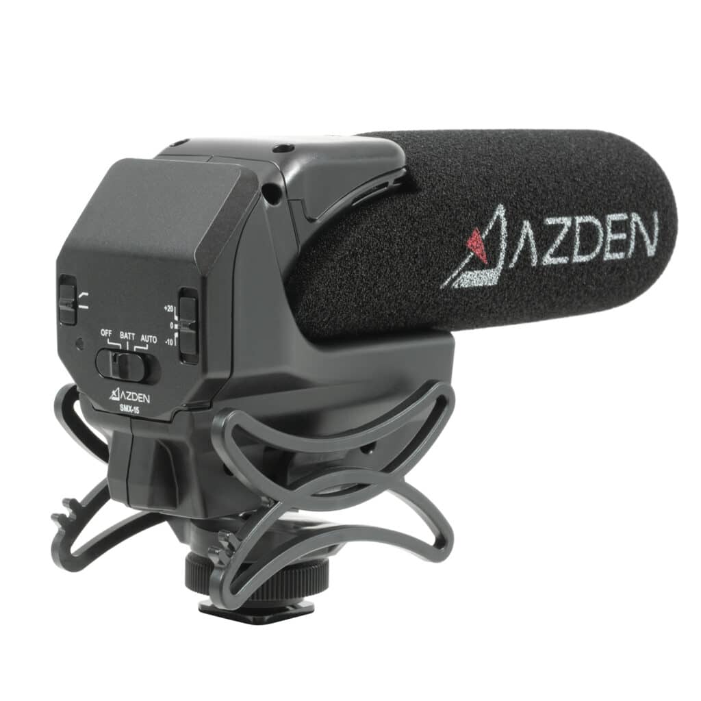 SMX-15 Powered Shotgun Video Microphone - Azden